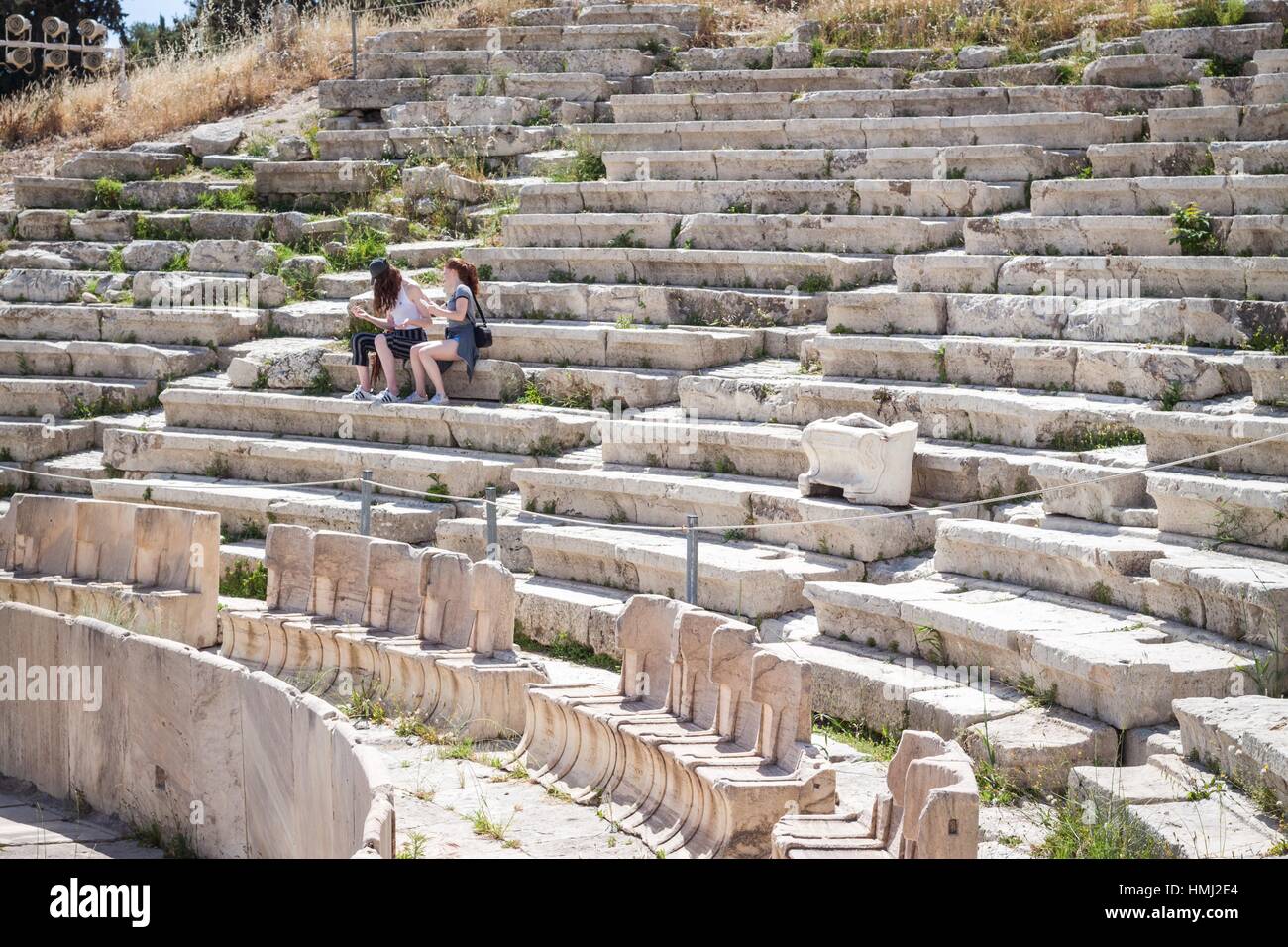 Theater of dionysus in athens hi-res stock photography and images - Alamy