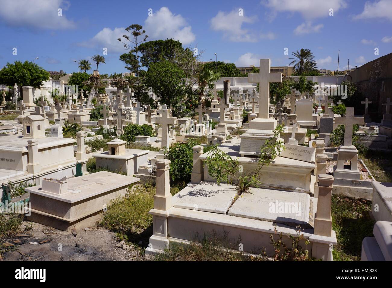 Greek cemetery alexandria egypt hi-res stock photography and images - Alamy