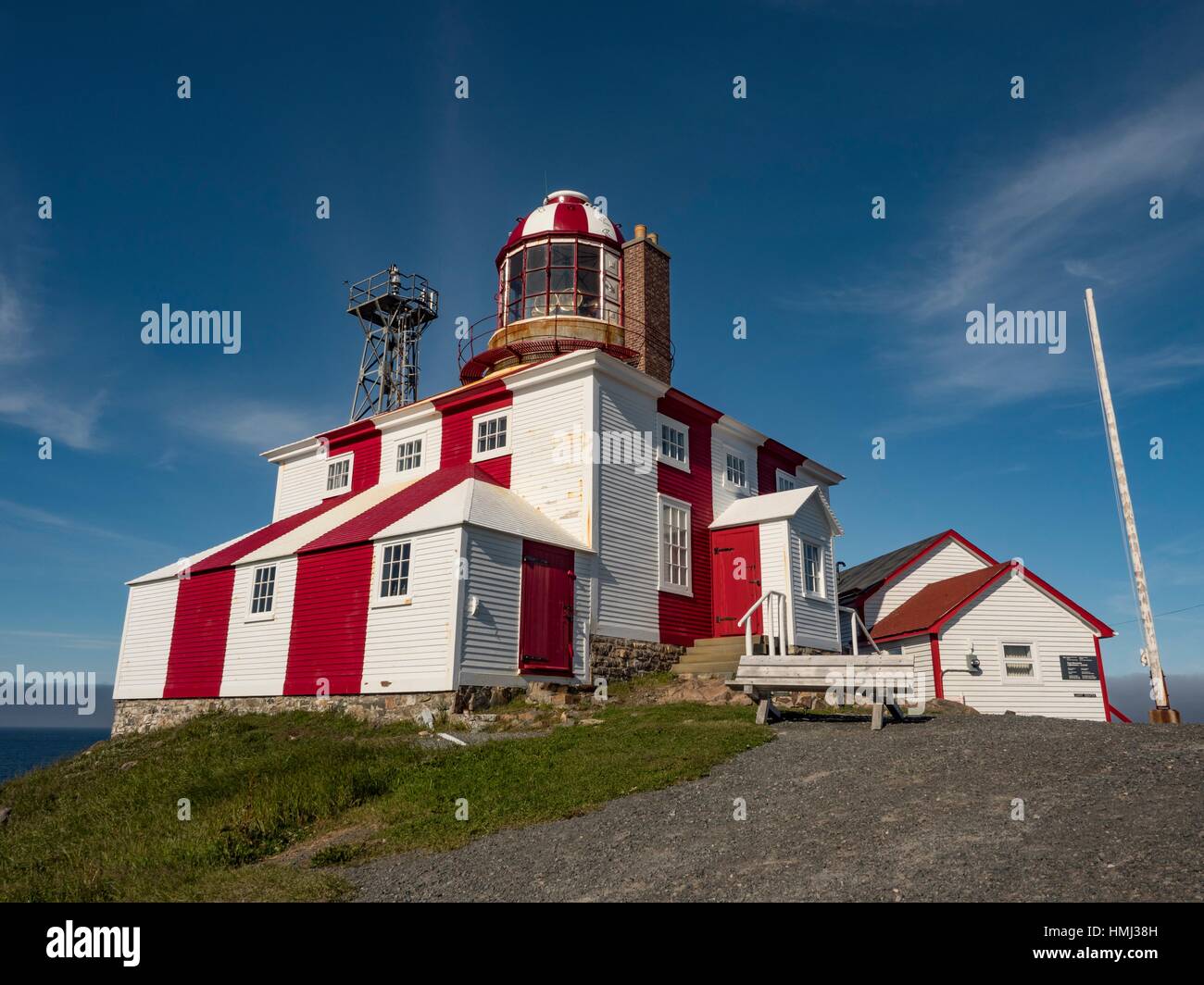 Bonavista Newfoundland Lighthouse Stock Photo - Alamy