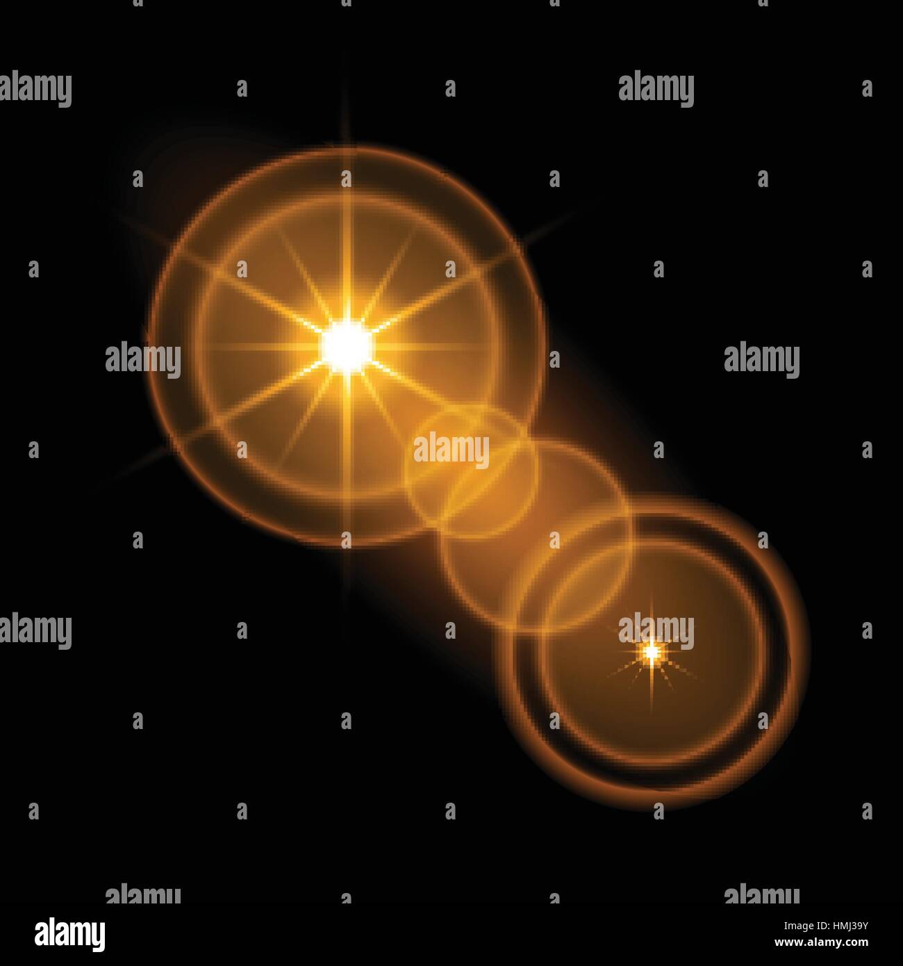 Lens effect vector vectors hi-res stock photography and images - Alamy