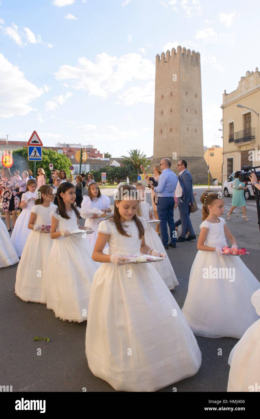Spanish priest children hi-res stock photography and images - Alamy