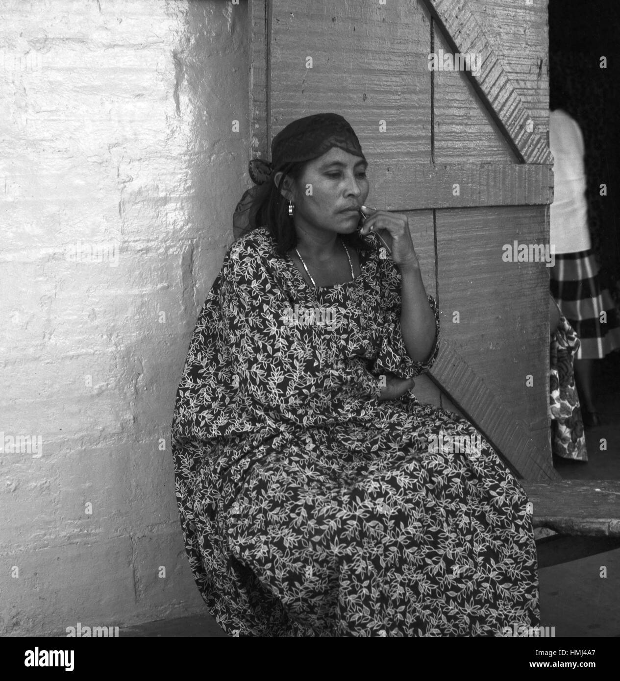 Indigenous people of venezuela Black and White Stock Photos & Images ...