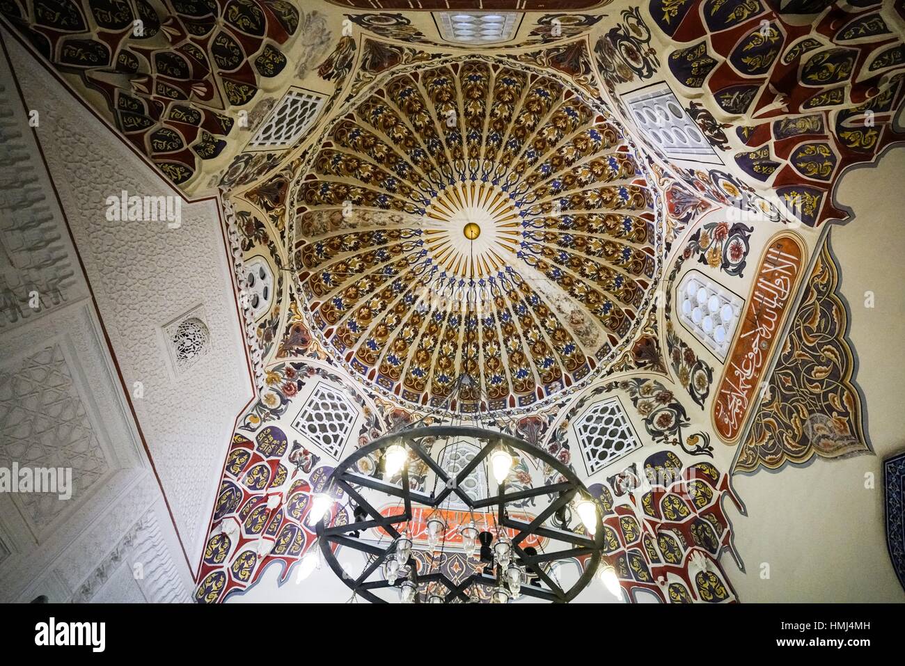Yesil Mosque (Green Mosque) by architect vezir Haci Ivaz Pasha. 15th ...