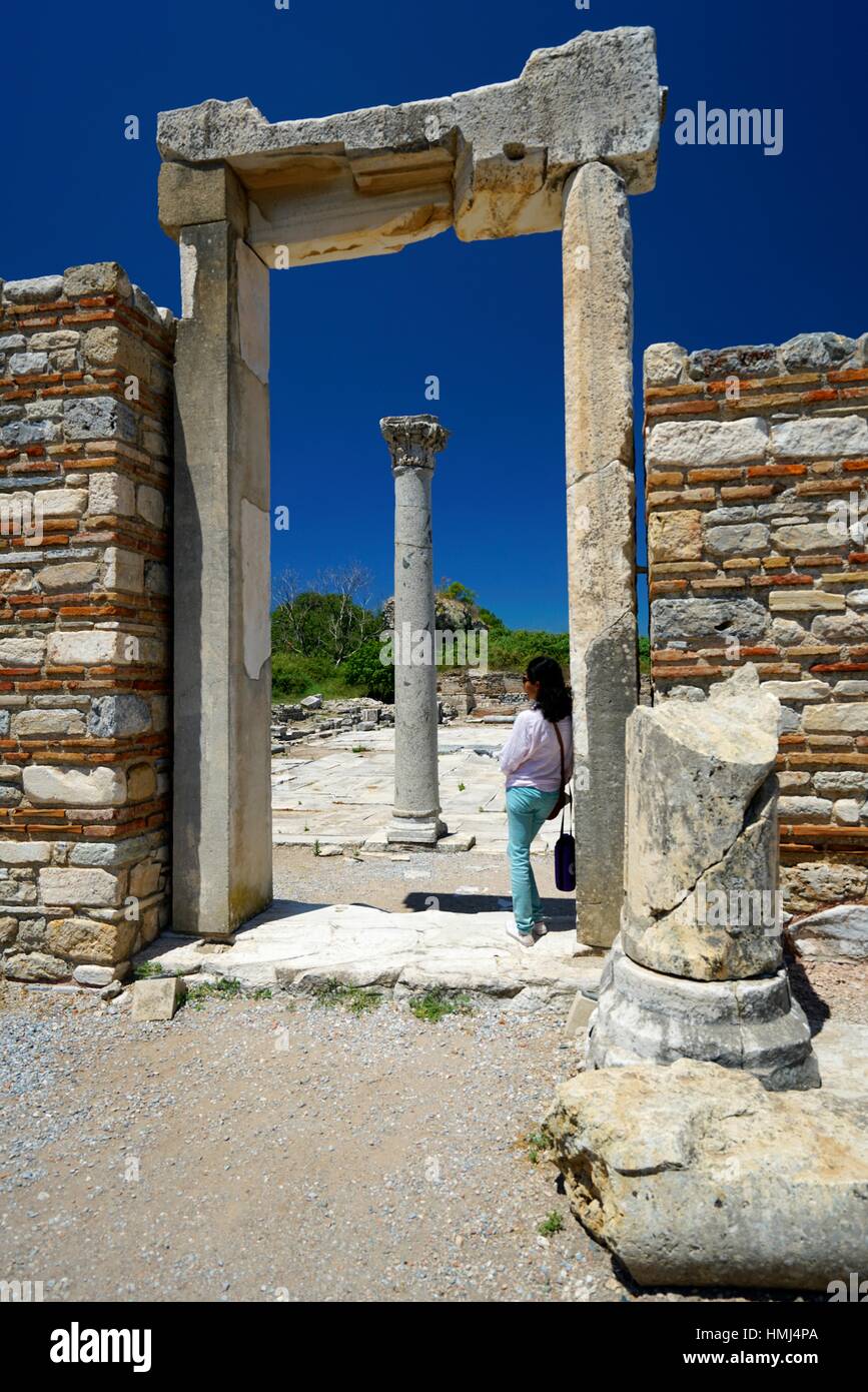 Church of the Virgin Mary. Ephesos. Ancient Greece. Asia Minor. Turkey ...