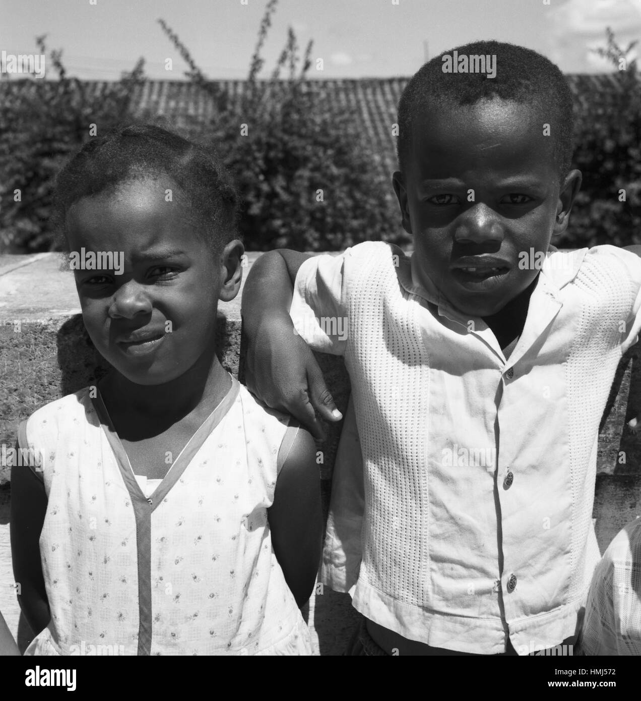 Kinder in Congonhas, Brasilien 1966. Children in Congonhas, Brazil 1966 ...