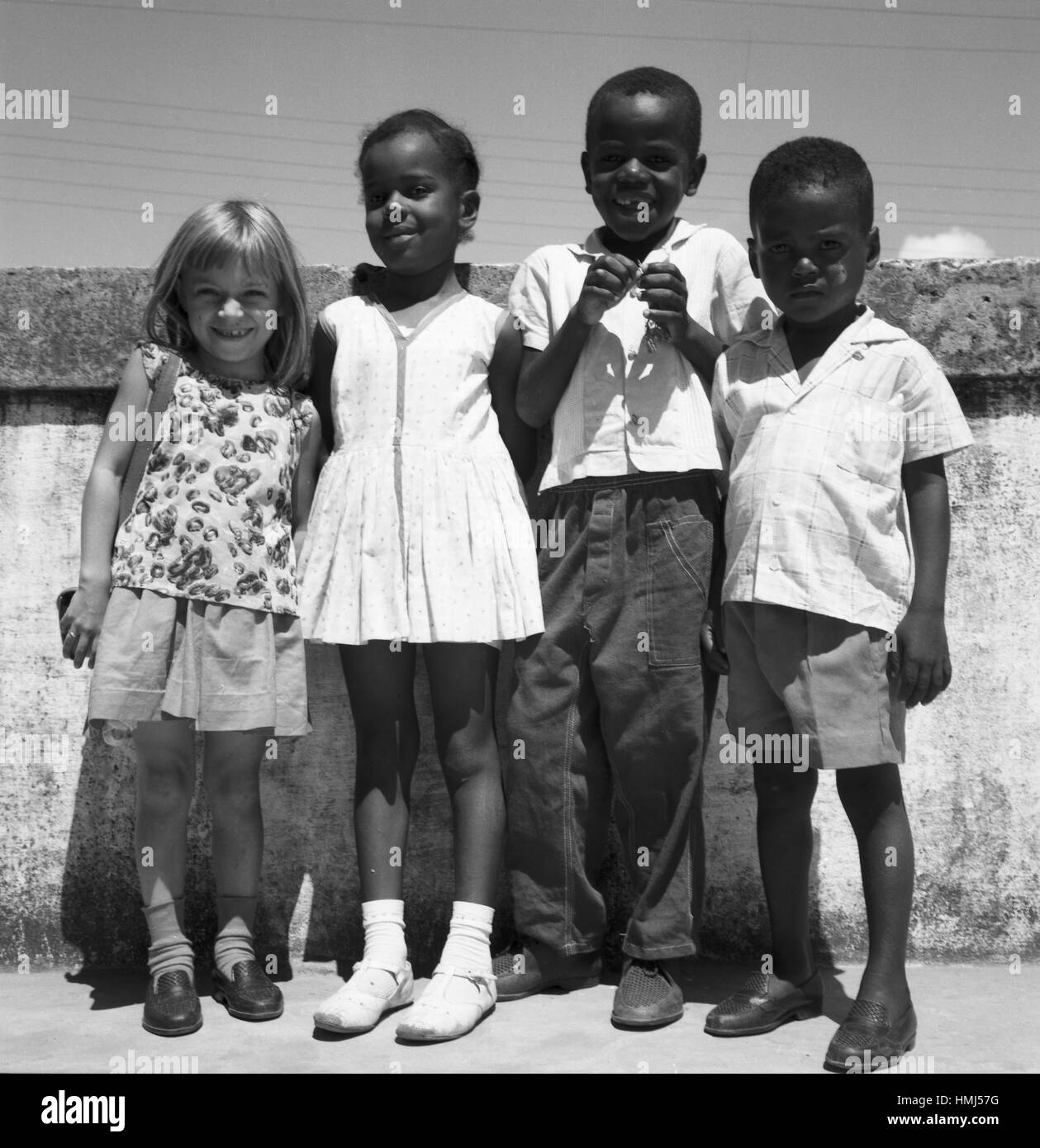 Kinder in Congonhas, Brasilien 1966. Children in Congonhas, Brazil 1966 ...