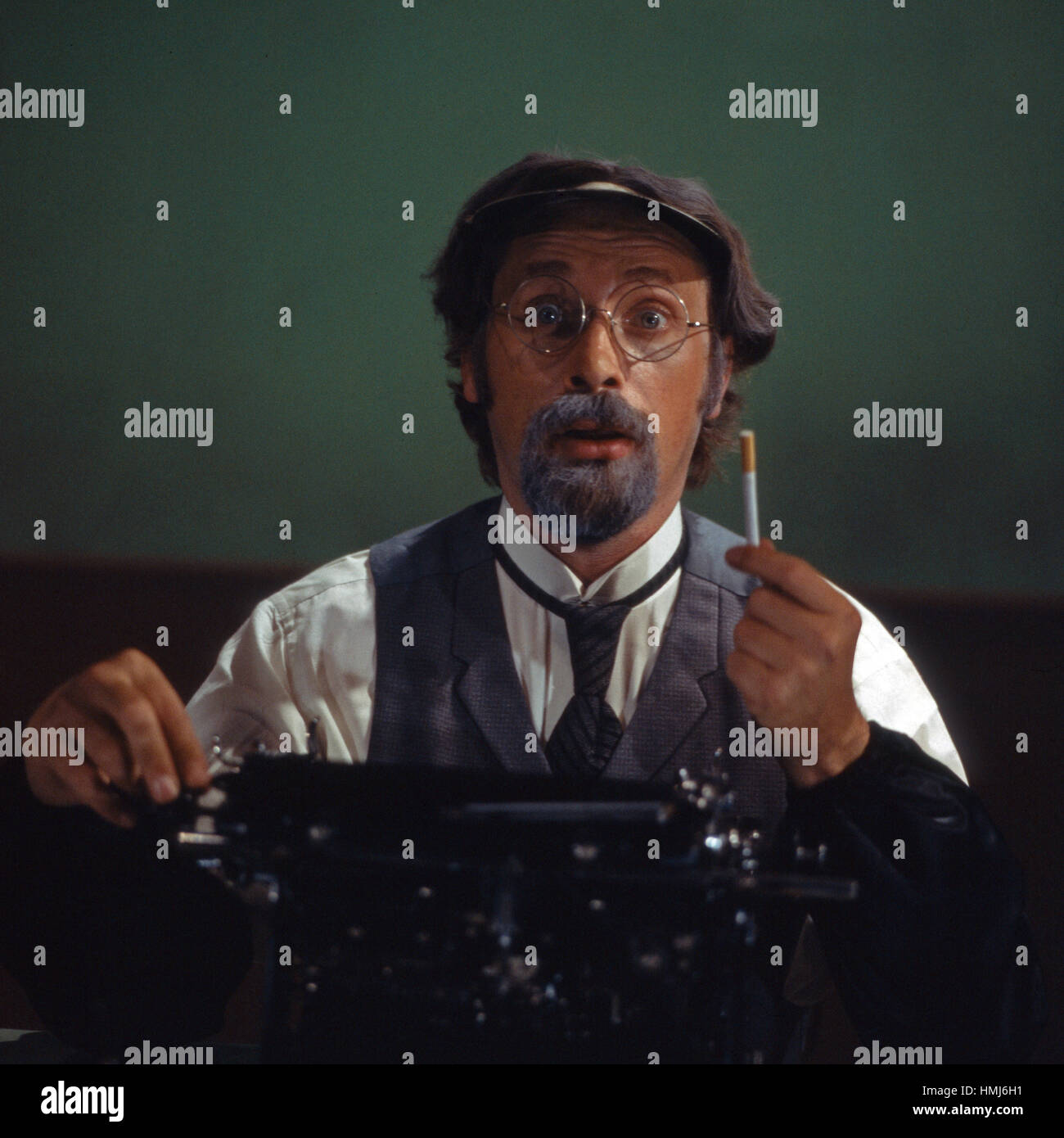 Babbelgamm, Kindersendung, Deutschland 1977, Moderator Peter Rapp Stock ...