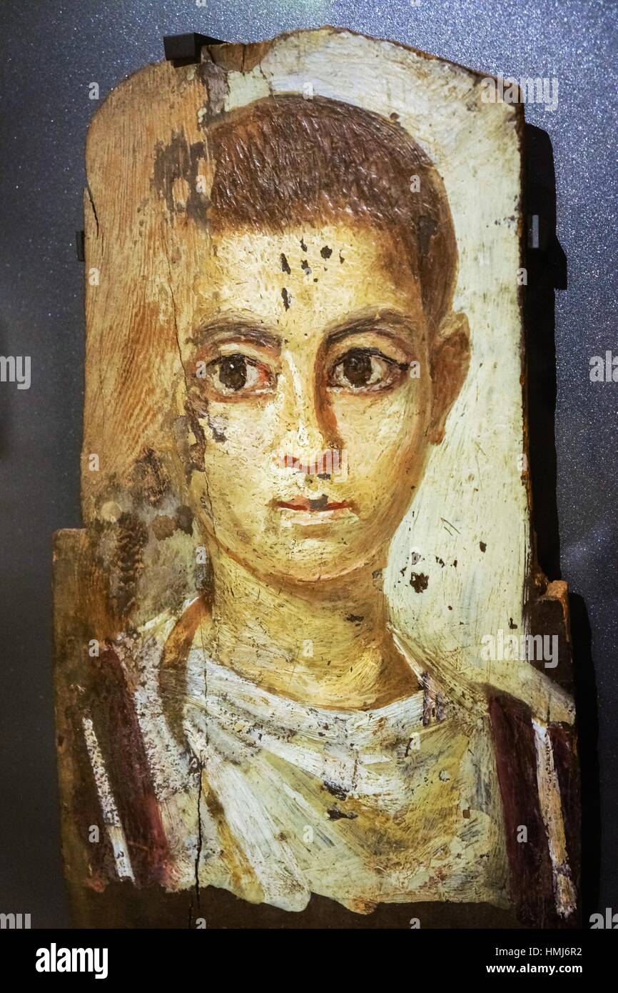 Fayum mummy museum hi-res stock photography and images - Alamy