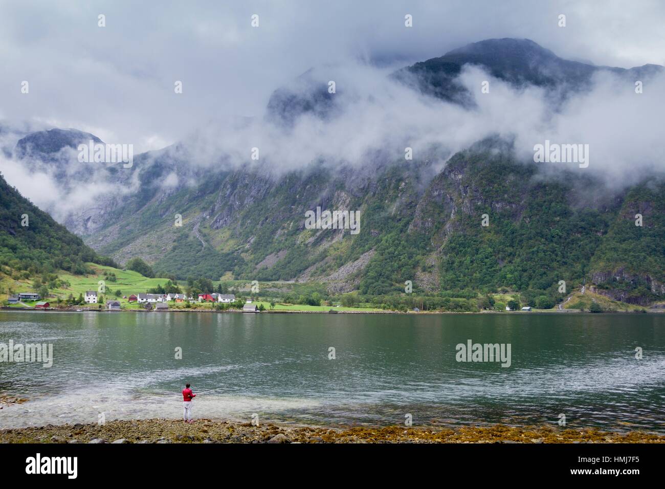Hardanger fjord, Norway Stock Photo - Alamy