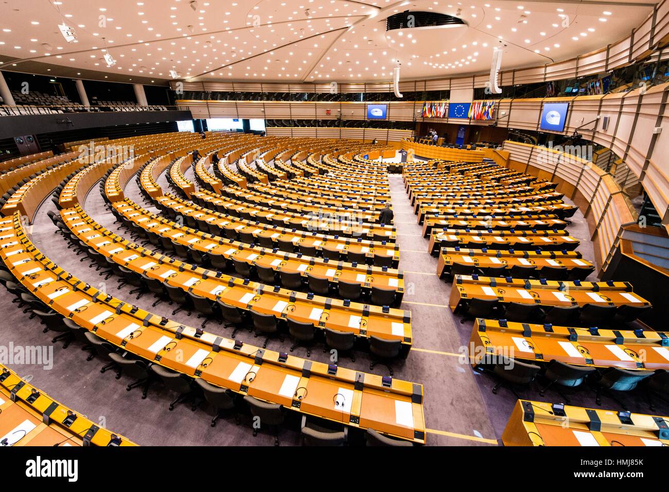 Plenary meeting hall hi-res stock photography and images - Alamy