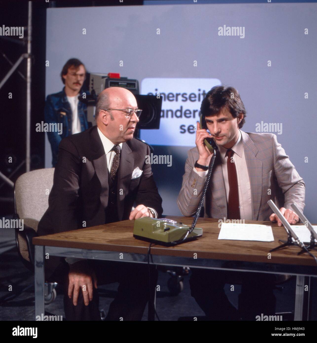 Zwei rechts - zwei links, Deutschland 1984, Darsteller: Toni Berger ...