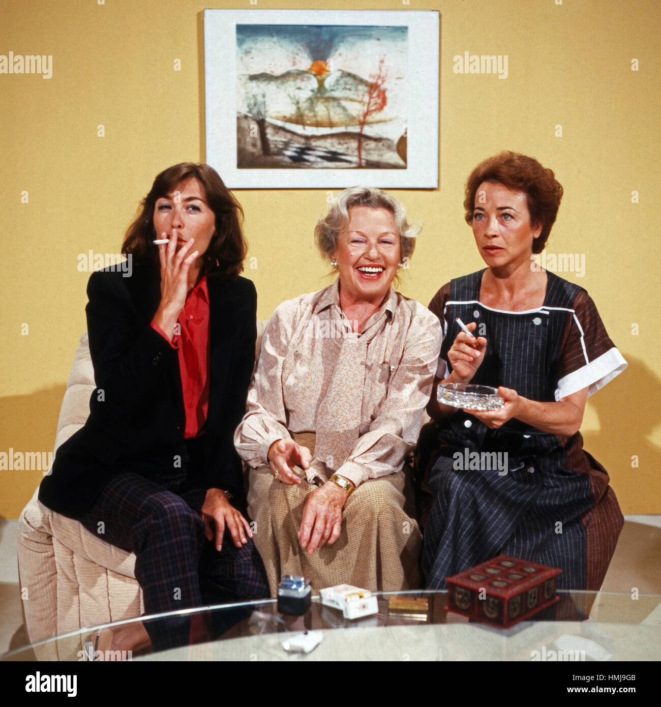 Gestern bei müllers fernsehserie deutschland hi-res stock photography ...