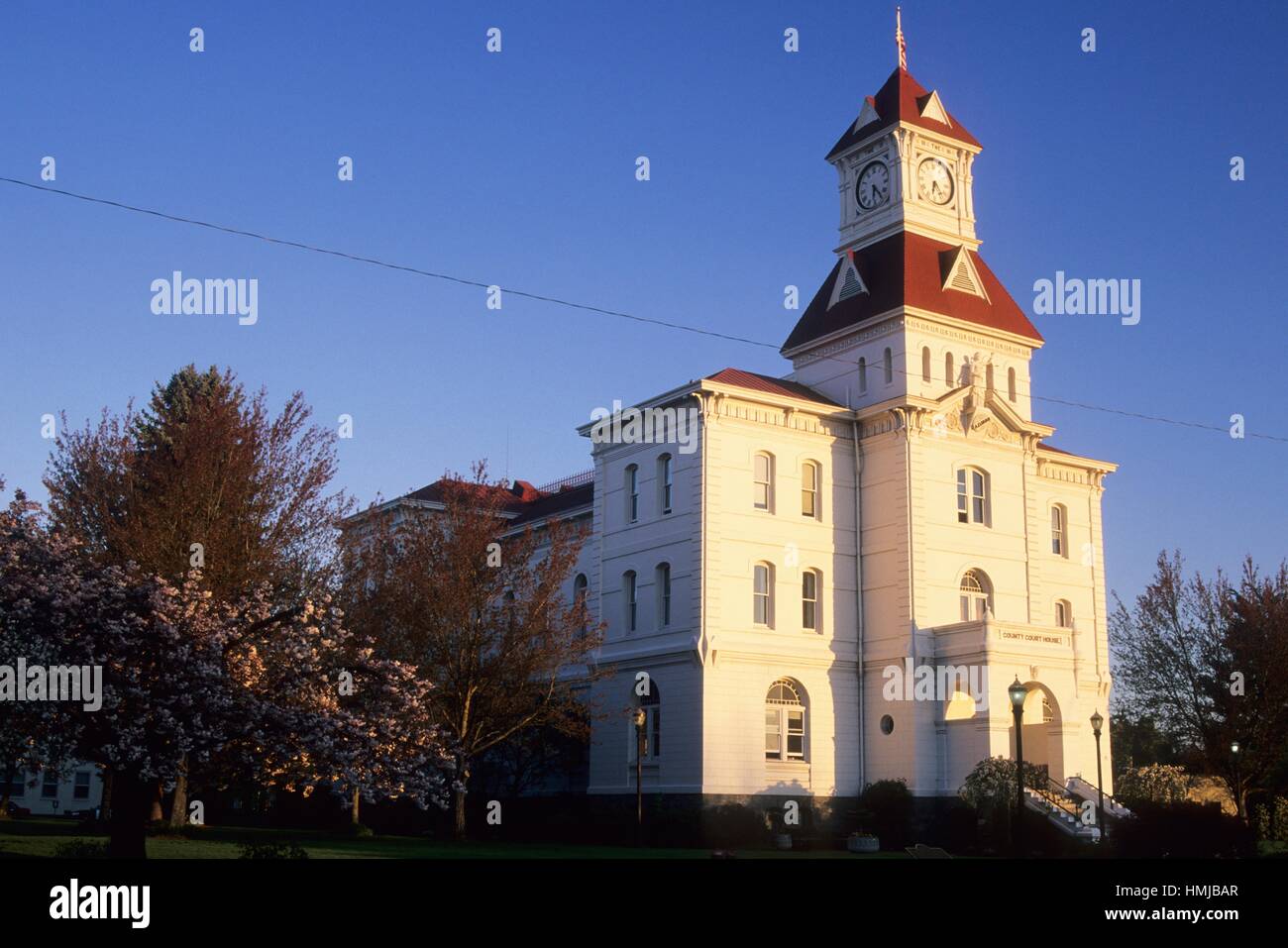 Benton County Courthouse, Corvallis, Oregon Stock Photo - Alamy