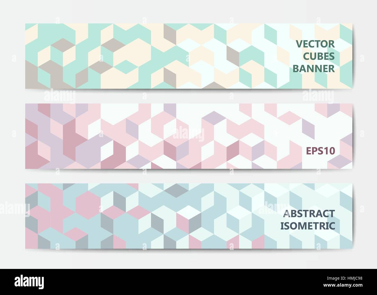 Abstract geometric banner templates Stock Vector Image & Art - Alamy