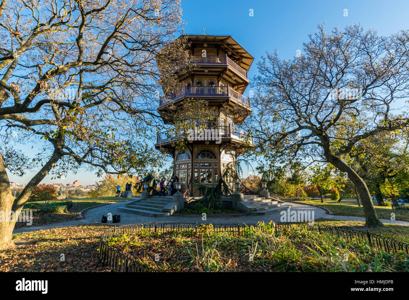 Patterson park pagoda baltimore hi-res stock photography and images - Alamy