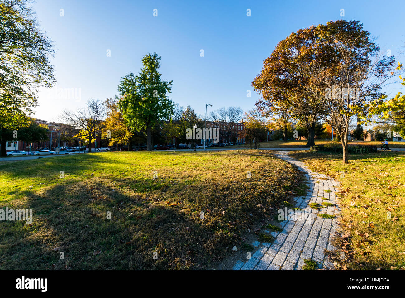Patterson Park During Autumn in Baltimore, Maryland Stock Photo - Alamy