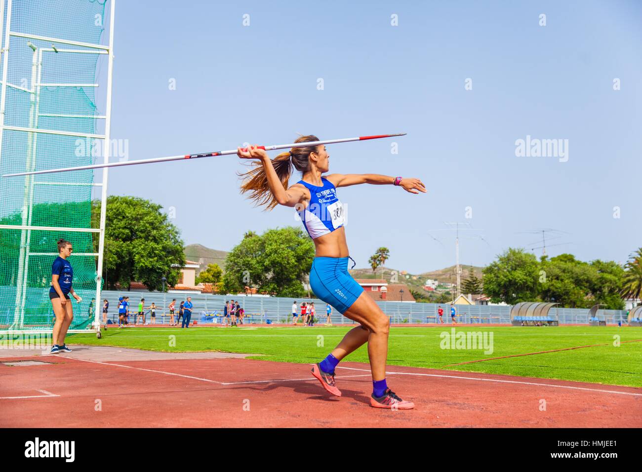 Javelin spear hi-res stock photography and images - Alamy