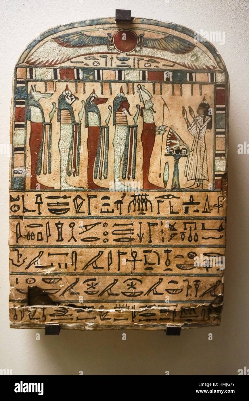 Image of ancient egyptian stele hi-res stock photography and images - Alamy