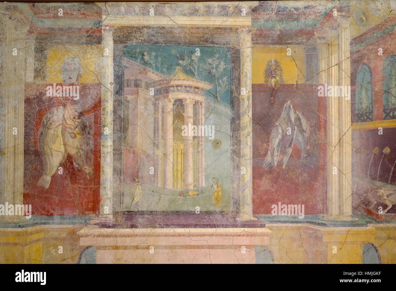 Boscoreale villa frescoes hi-res stock photography and images - Alamy