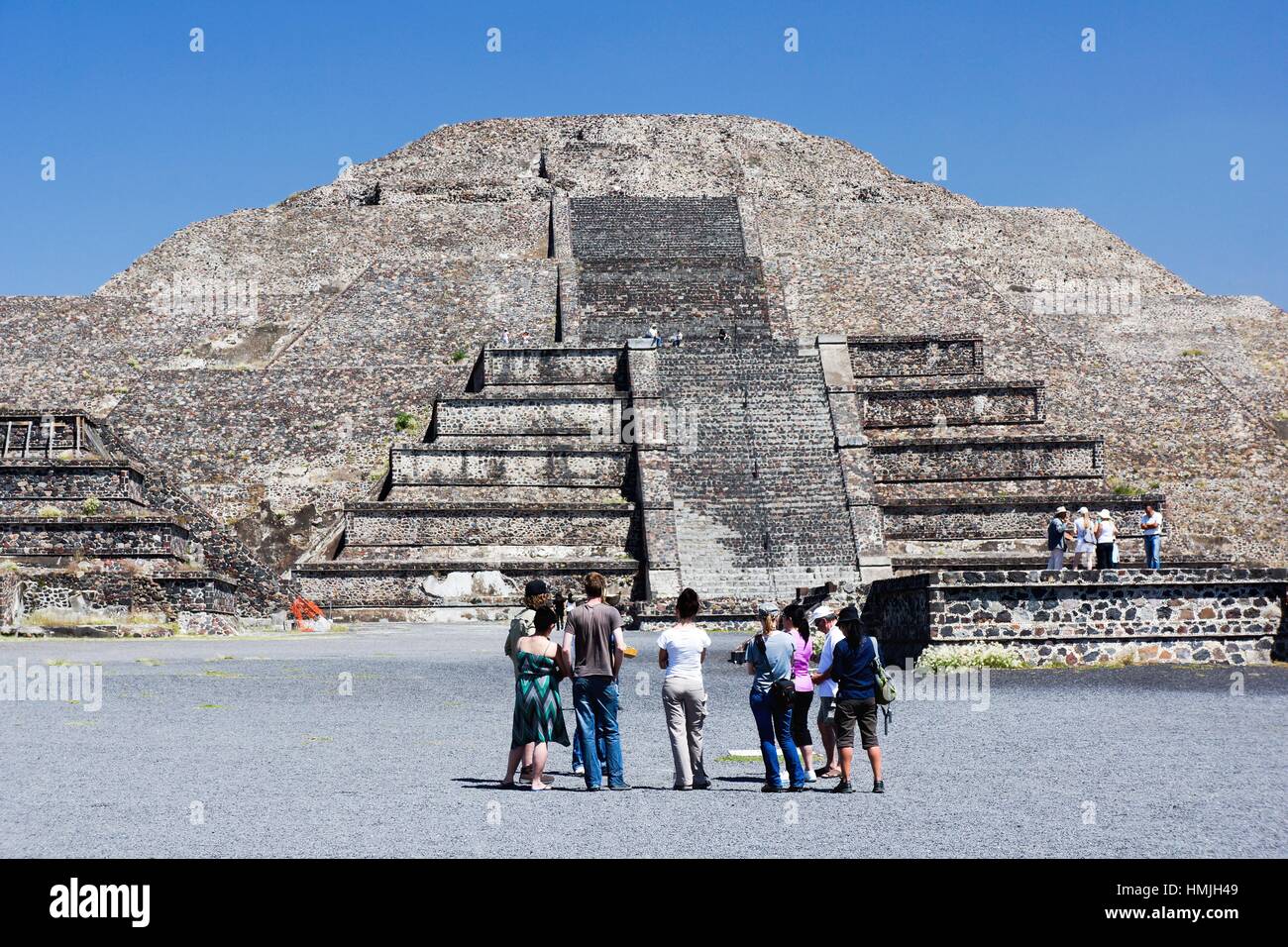 Pyramid of the moon remains hi-res stock photography and images - Alamy