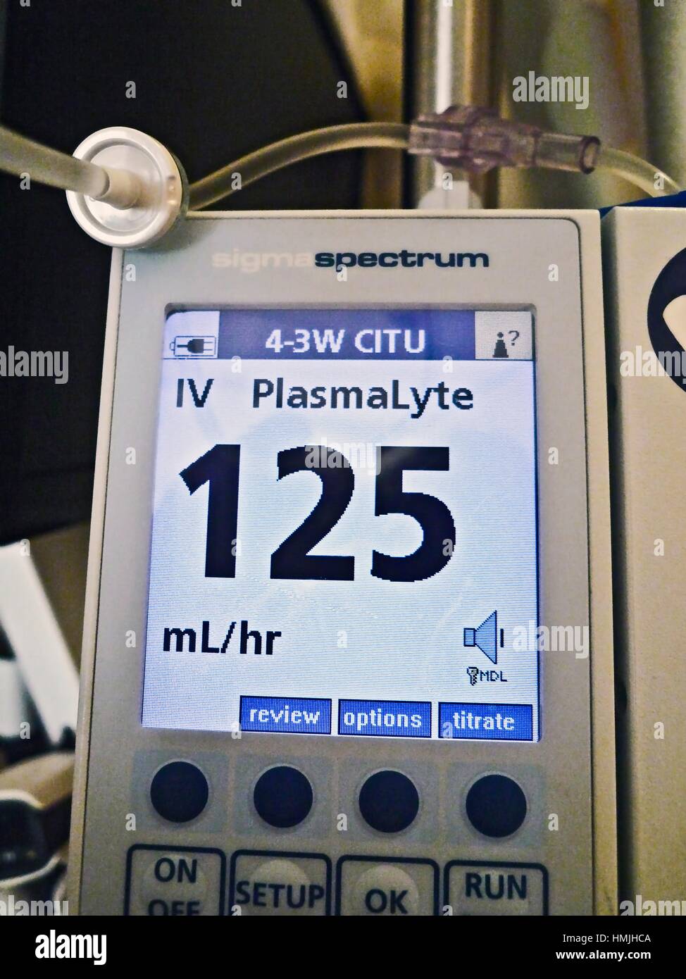 Infusion Pump display Stock Photo - Alamy