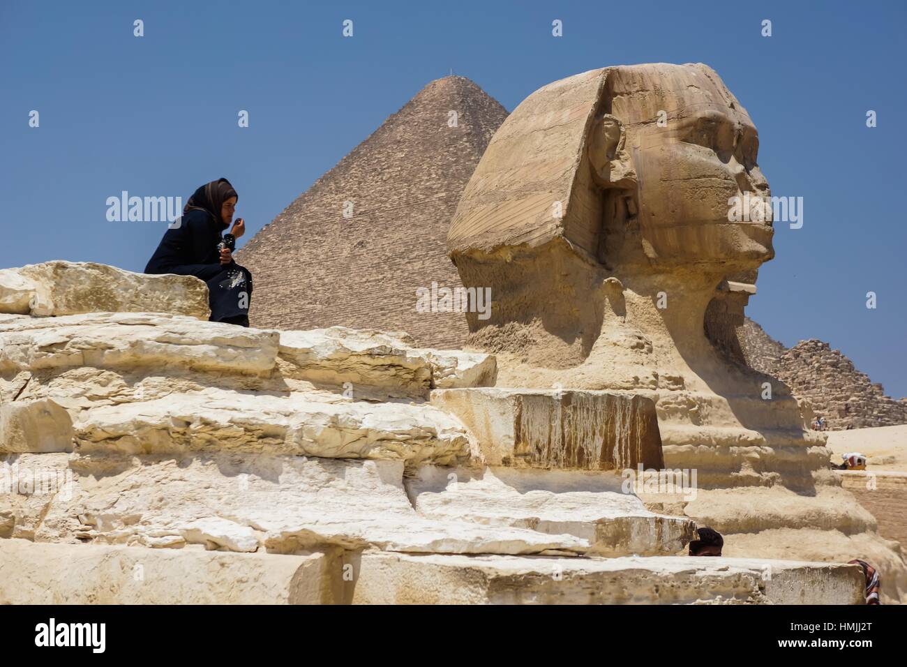Egypt cairo pyramids sphinx hi-res stock photography and images - Alamy