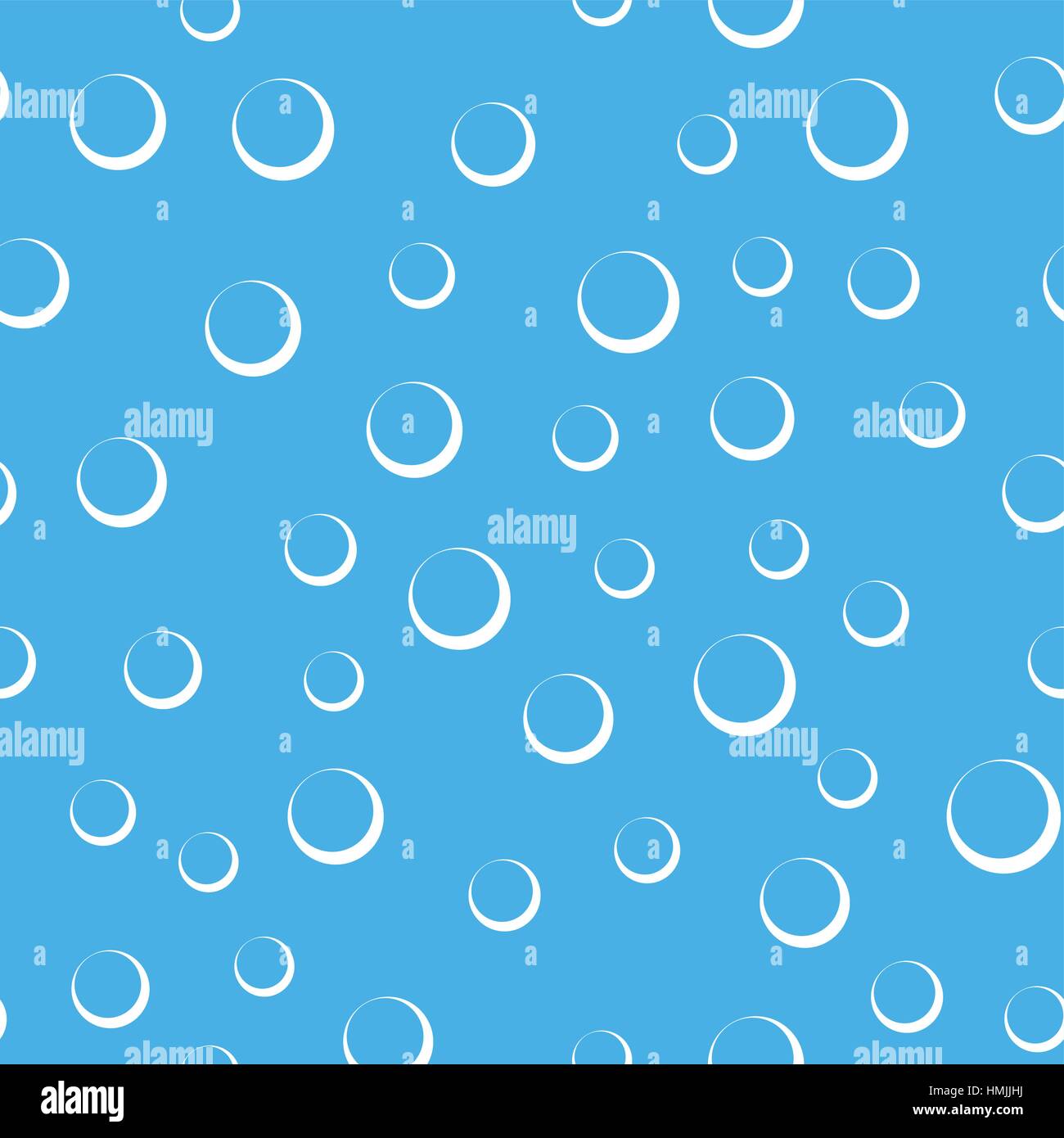 Abstract air bubbles underwater seamless pattern. EPS8 vector ...