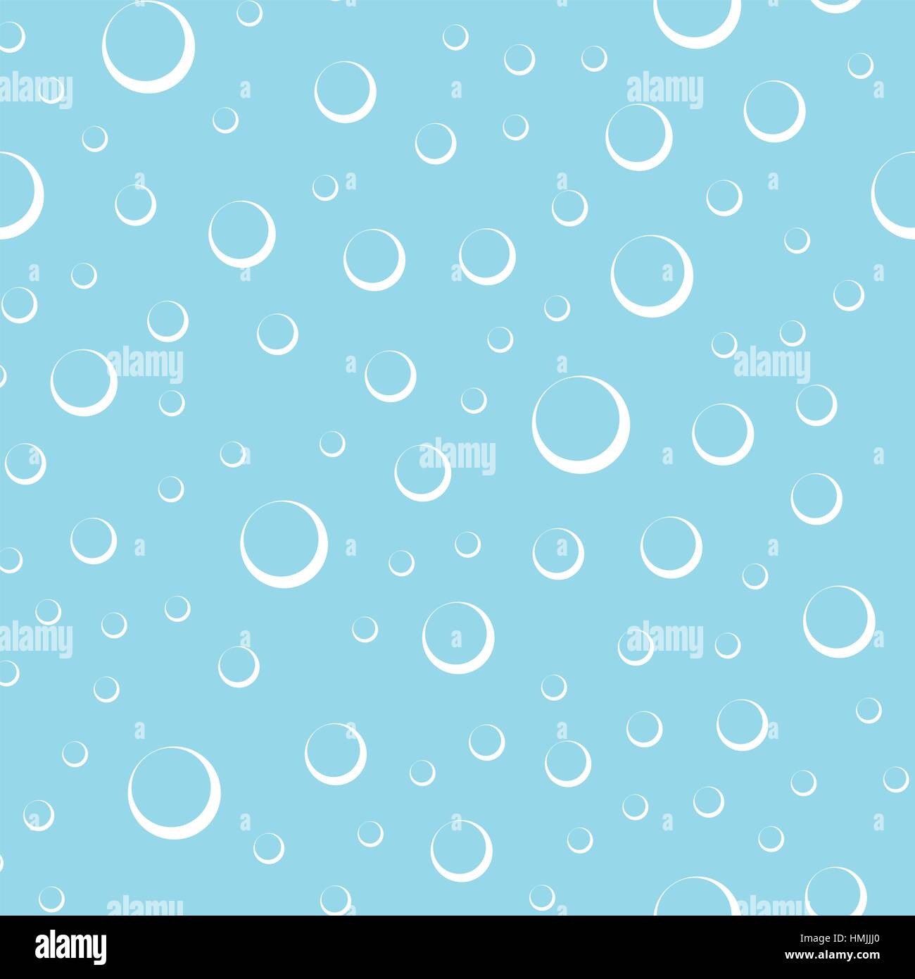 Abstract air bubbles underwater seamless pattern. EPS8 vector ...