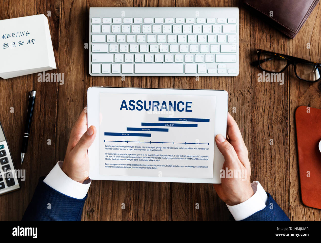 Assurance Guarantee Standard Quality Concept Stock Photo - Alamy