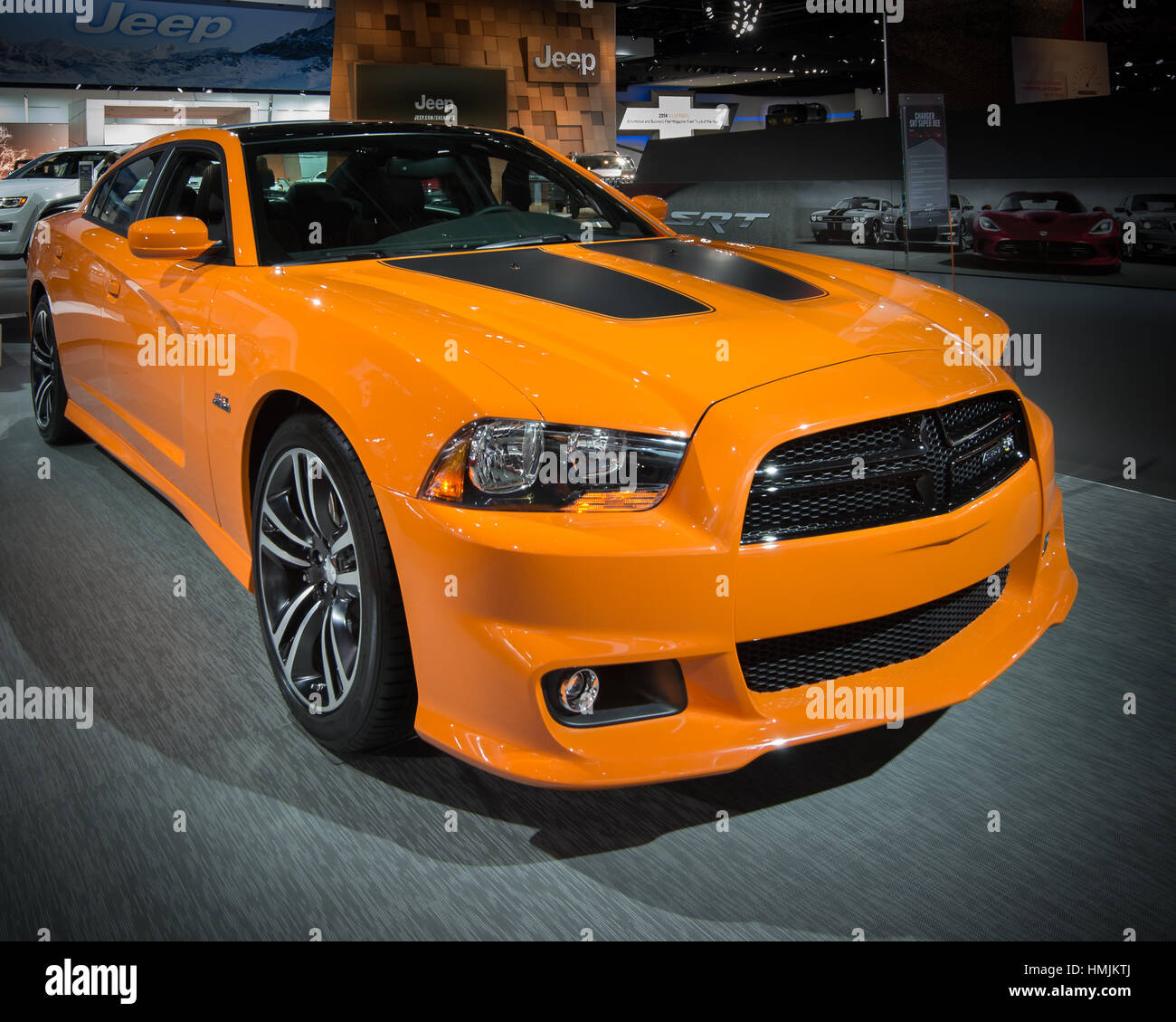 Dodge Charger SRT8 Super Bee Orange
