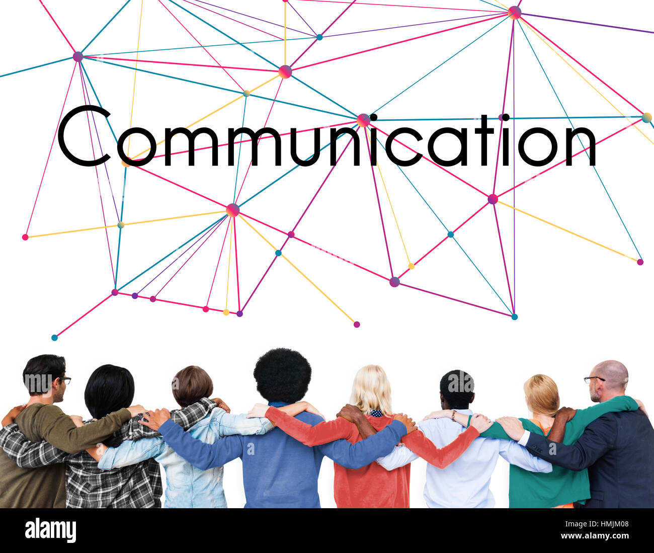 Web connected group hi-res stock photography and images - Alamy