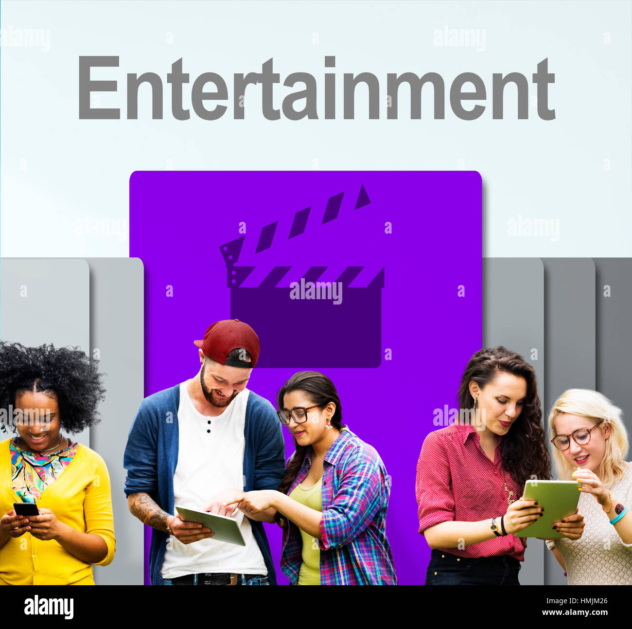 Cinema Media Movies Entertainment Concept Stock Photo - Alamy
