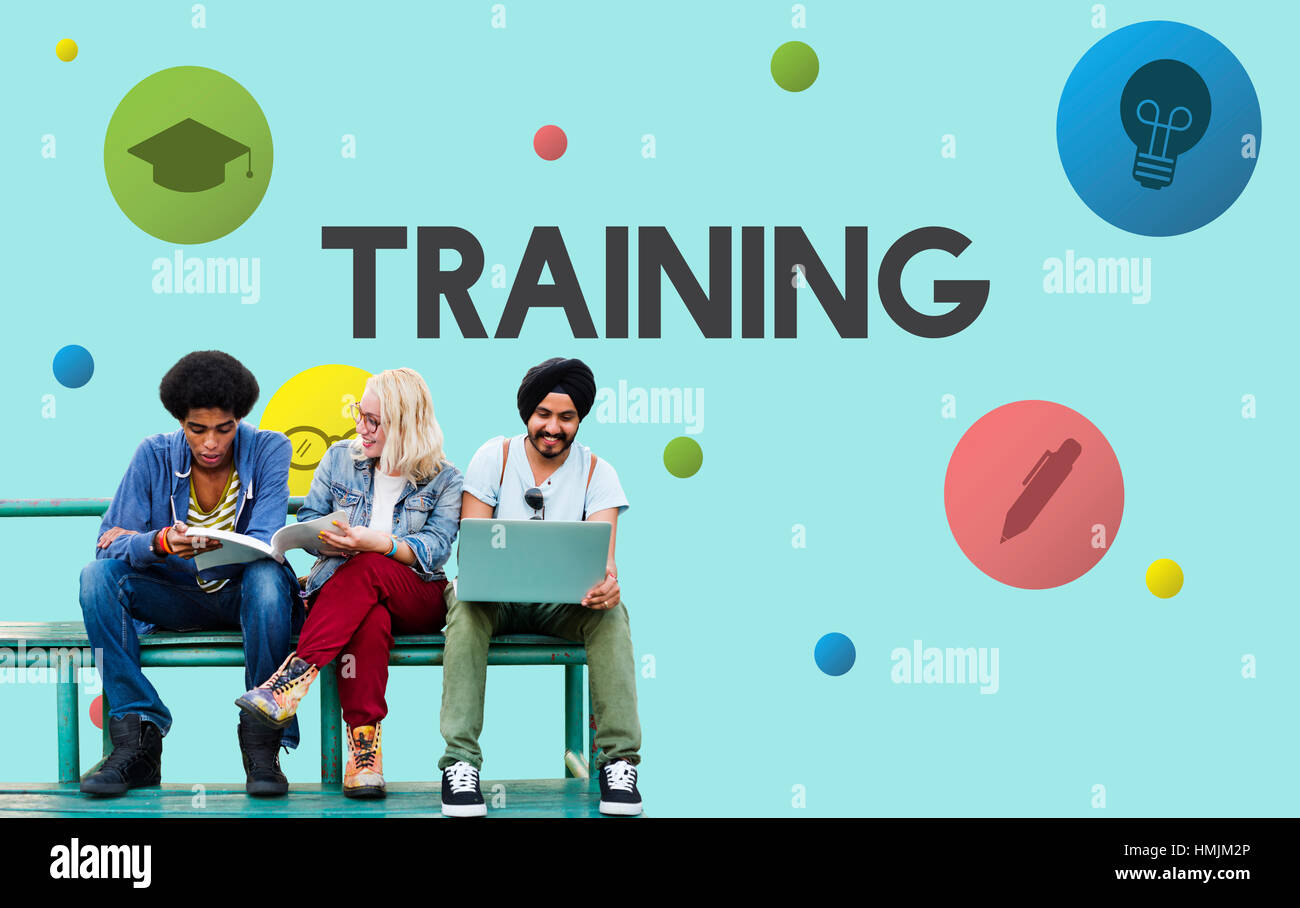 Training Education Academics Knowledge Concept Stock Photo - Alamy