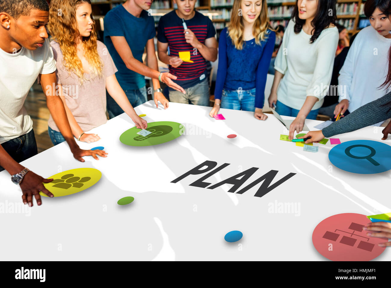 Plan Creative Process Strategy Development Concept Stock Photo - Alamy