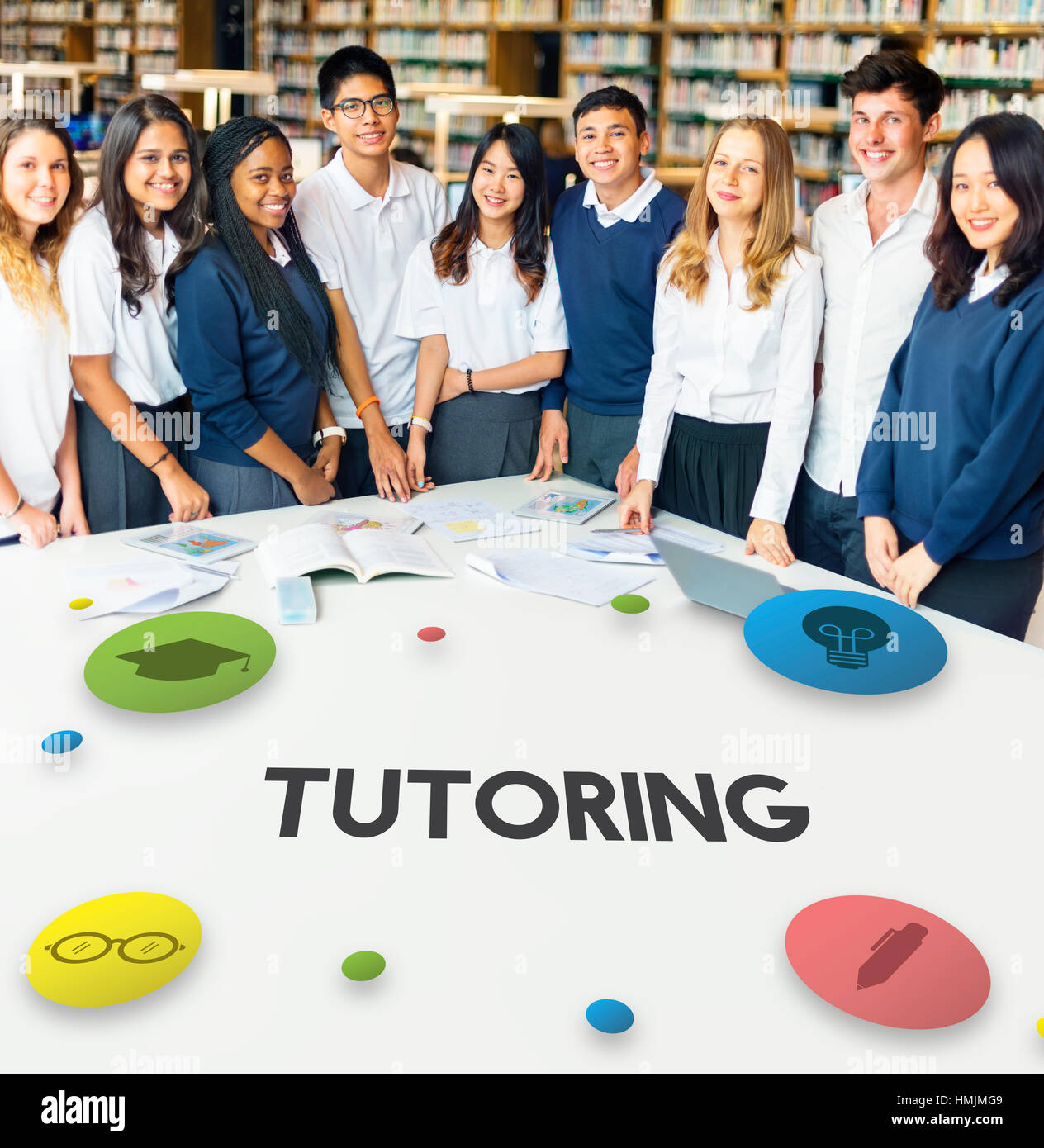 Tutoring Education Study Academics Concept Stock Photo - Alamy