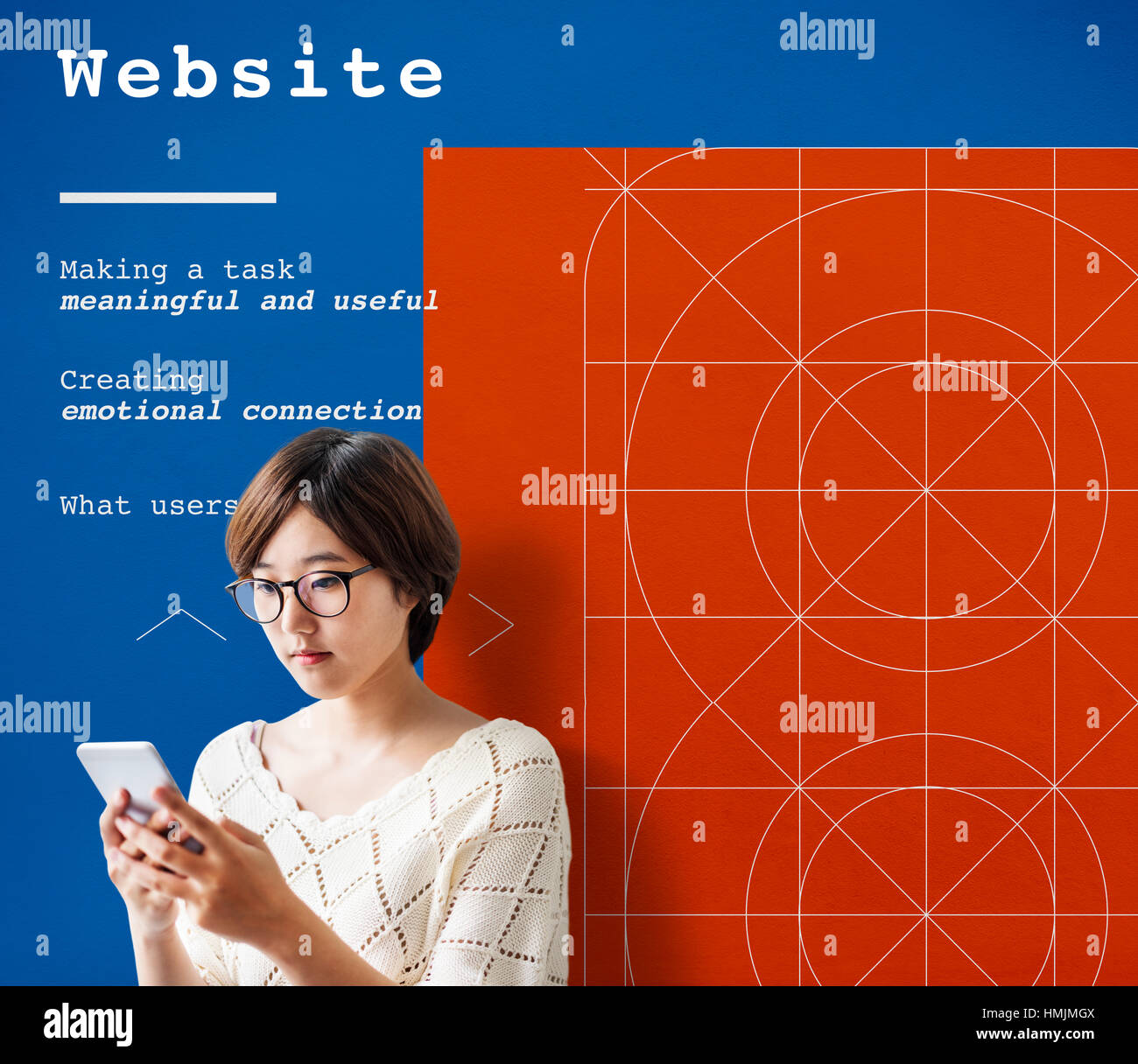Web Design User Interface Concept Stock Photo - Alamy