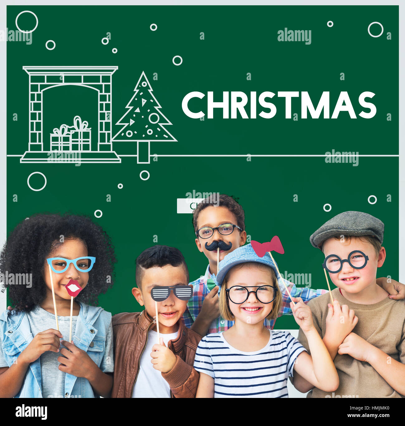 Christmas Celebration Holiday Santa Clause Concept Stock Photo - Alamy