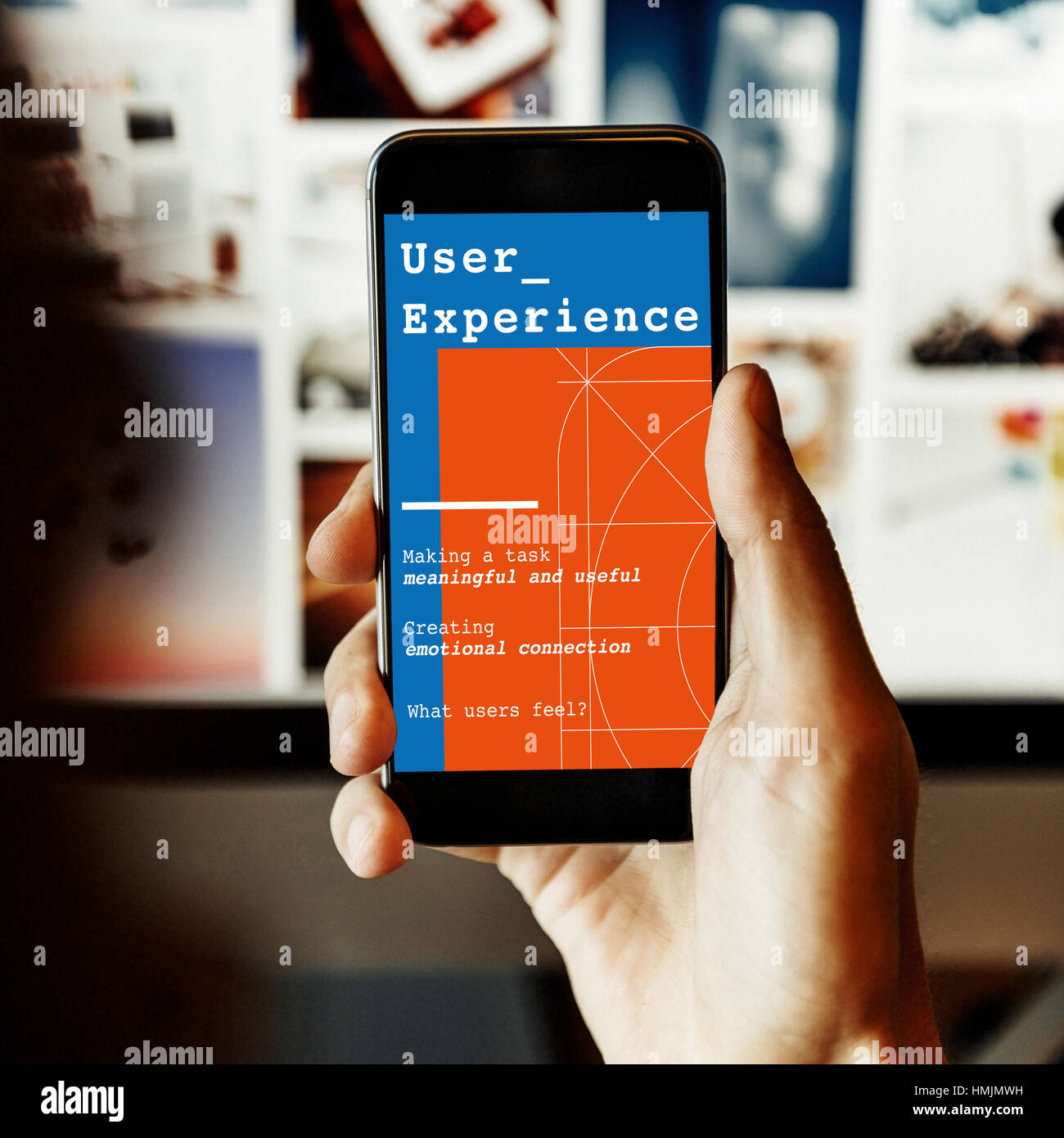 Web Design User Interface Concept Stock Photo - Alamy
