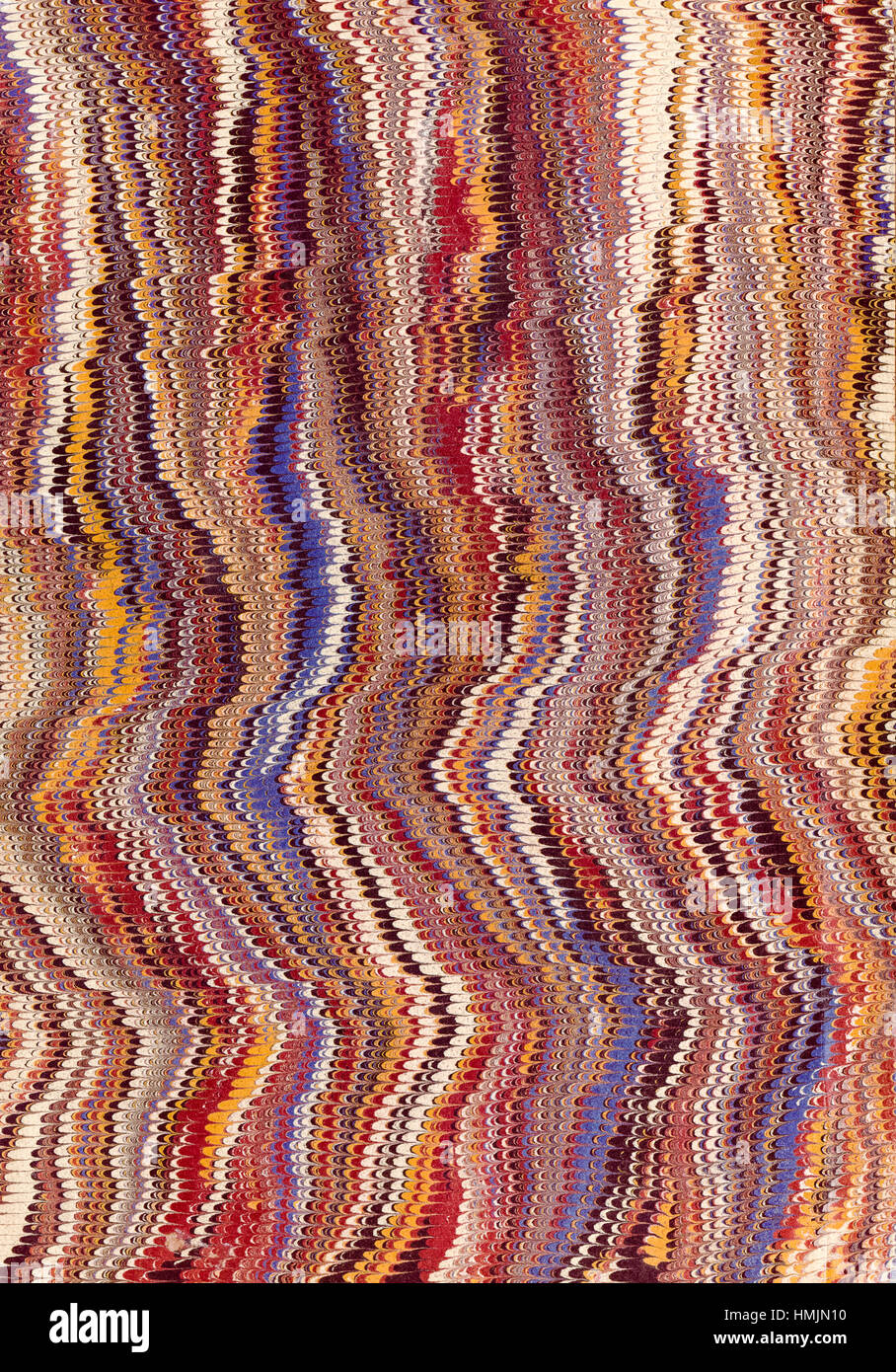 Marbled end papers hi-res stock photography and images - Alamy