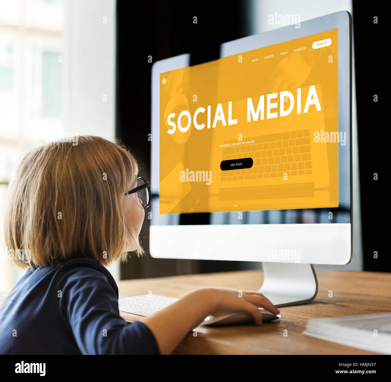 Internet Technology Social Media Concept Stock Photo - Alamy
