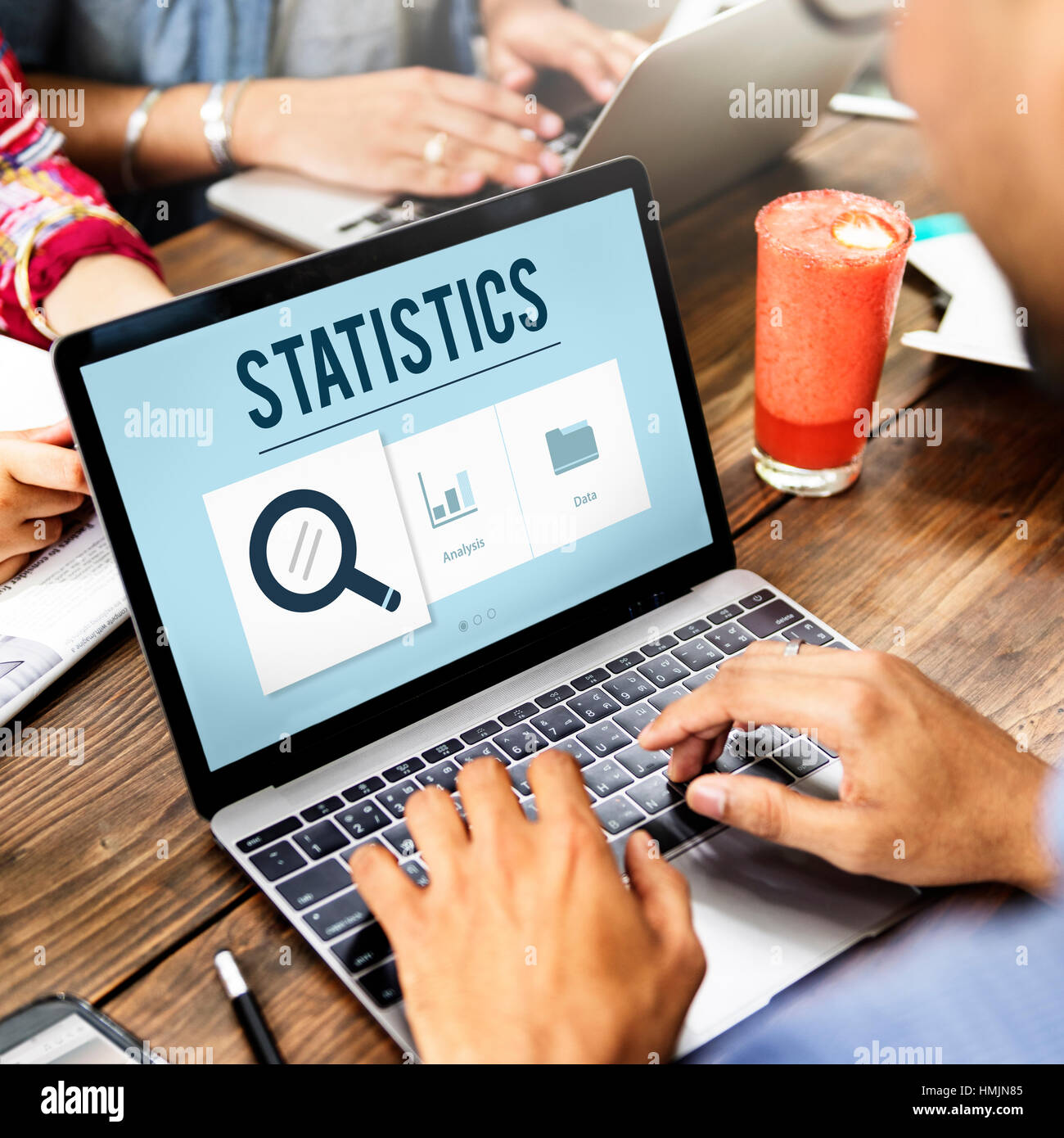 Statistics Information Perfomance Chart Concept Stock Photo - Alamy