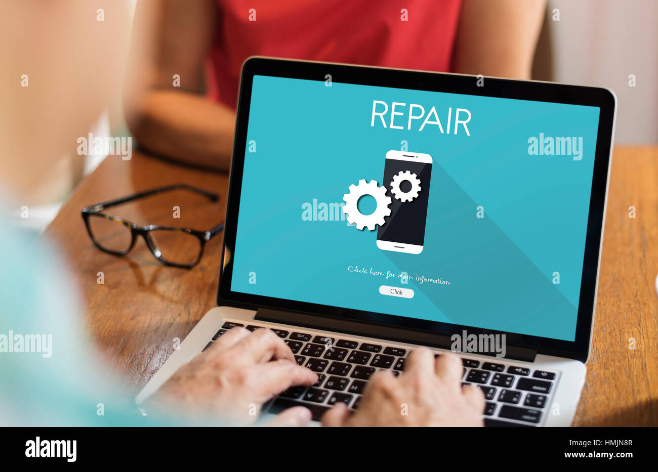Technical Support Assistance Repair Concept Stock Photo - Alamy