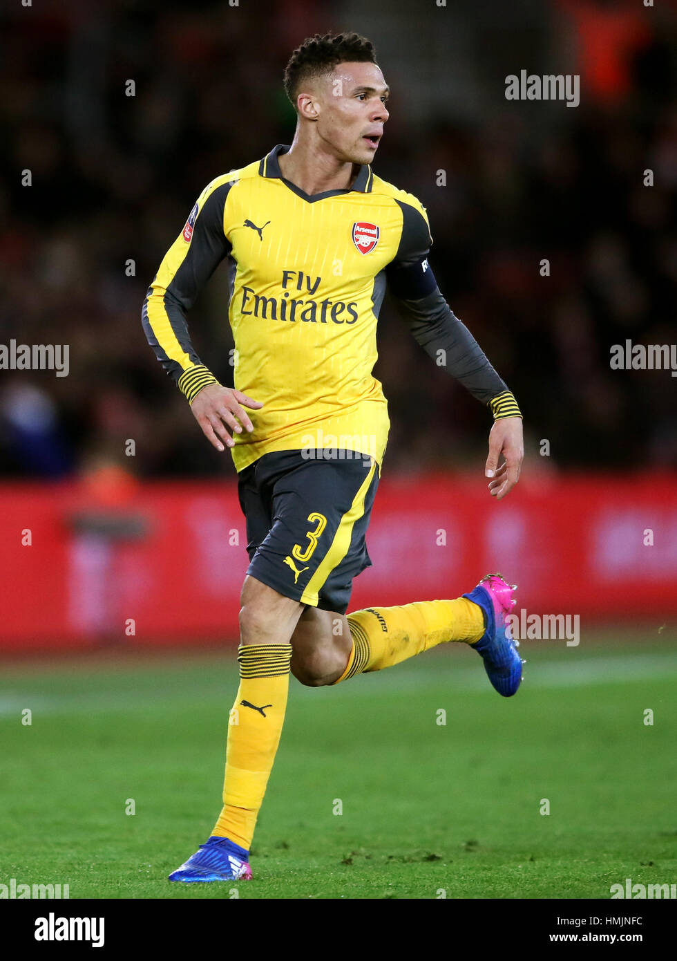 Arsenal captain Kieran Gibbs Stock Photo - Alamy