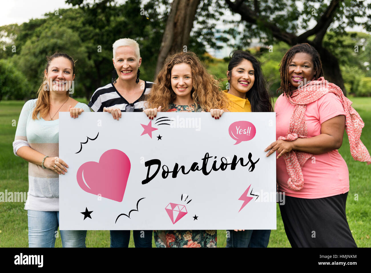 Charity Donation Heart Graphic Concept Stock Photo - Alamy