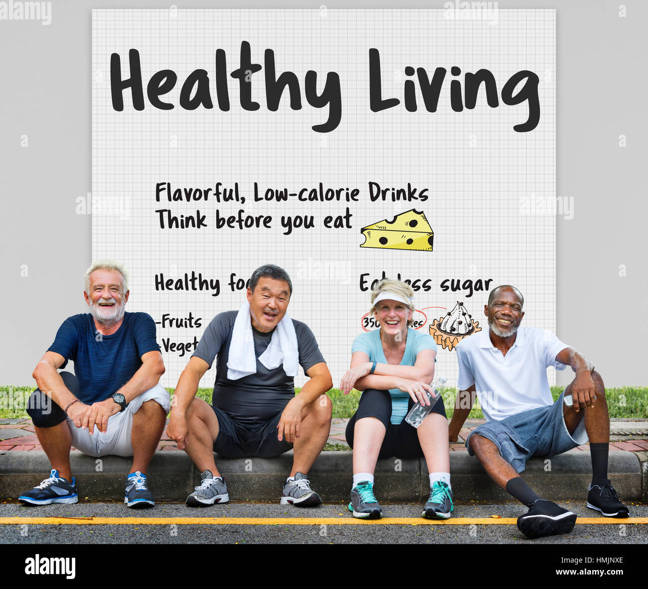 Healthy Living Lifestyle Wellbeing Concept Stock Photo - Alamy