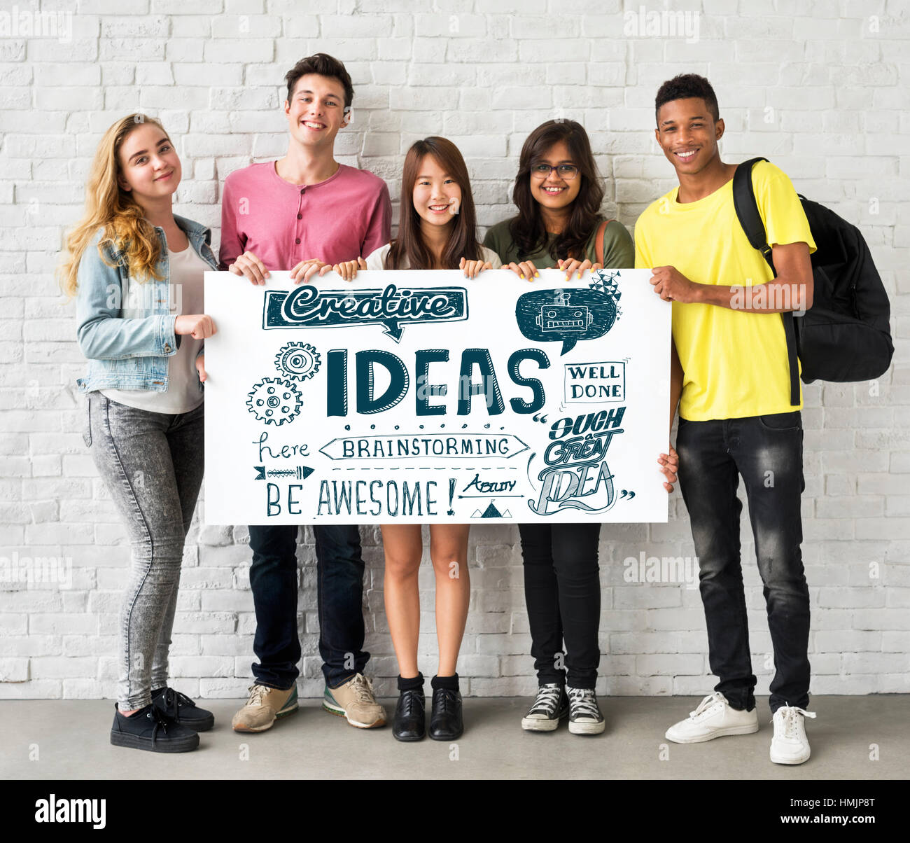 Creative Ideas Brainstorming Inspiration Concept Stock Photo - Alamy