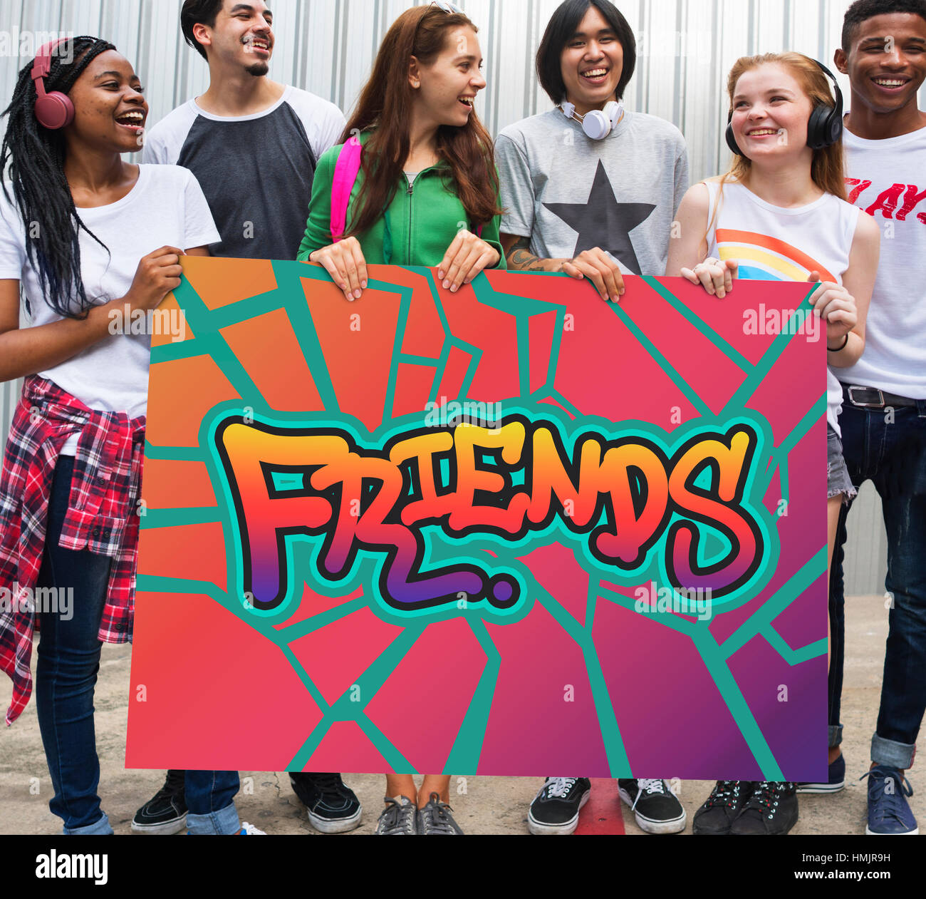 Freinds Community Relationship Togetherness Concept Stock Photo - Alamy