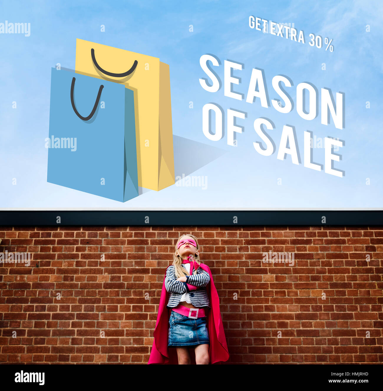 Season of Sale Promotion Clearance Best Offer Concept Stock Photo - Alamy