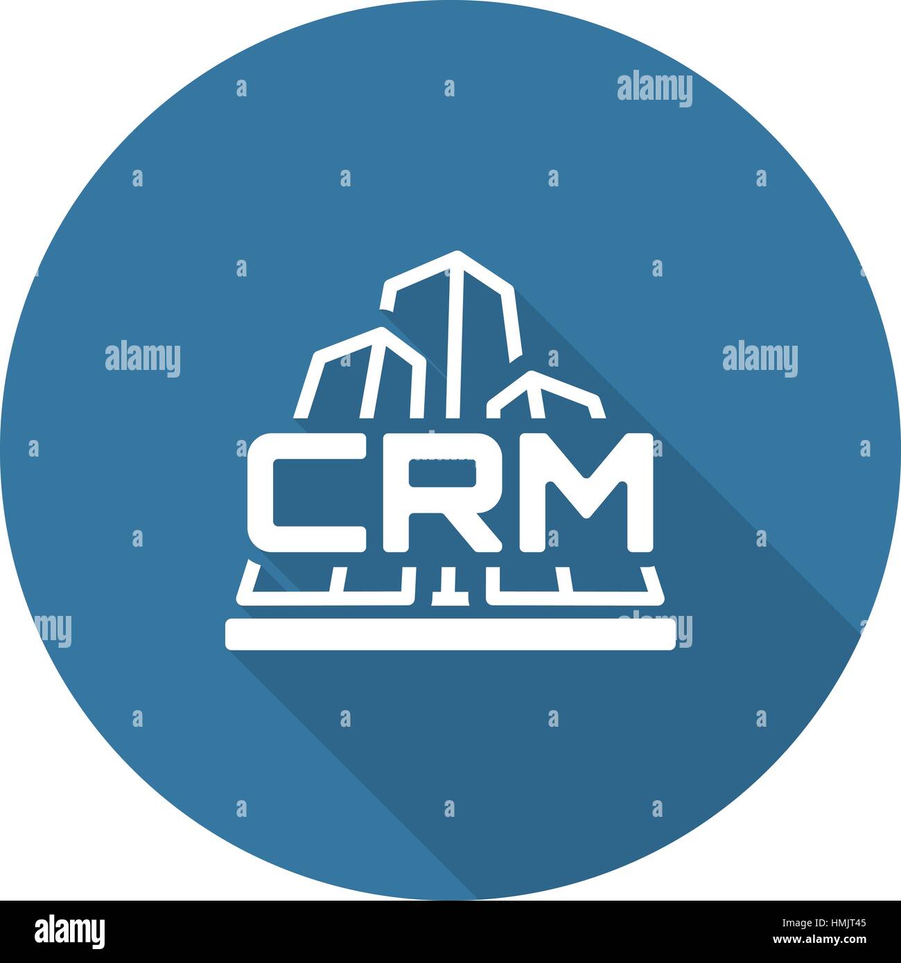 Crm image Stock Vector Images - Alamy