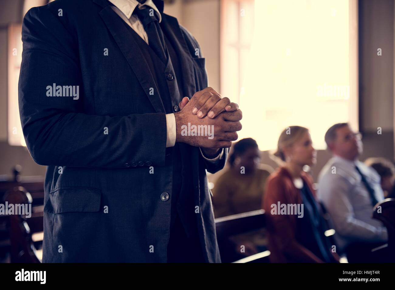 Church People Believe Faith Religious Stock Photo - Alamy